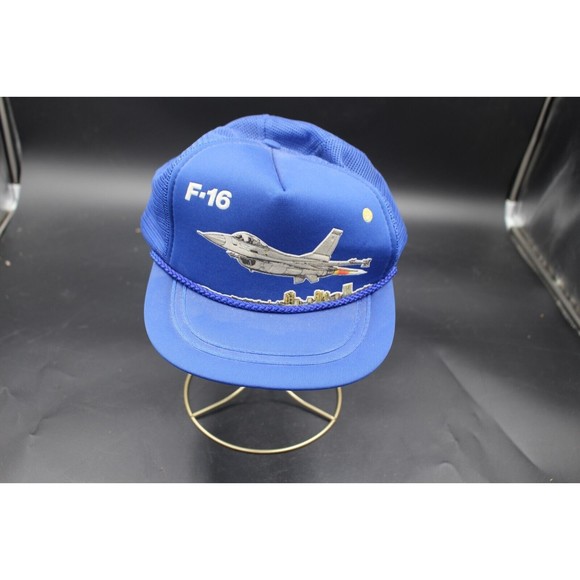 Falcon | Accessories | Vintage F6 Fighter Jet Plane Adjustable Hat Cap ...